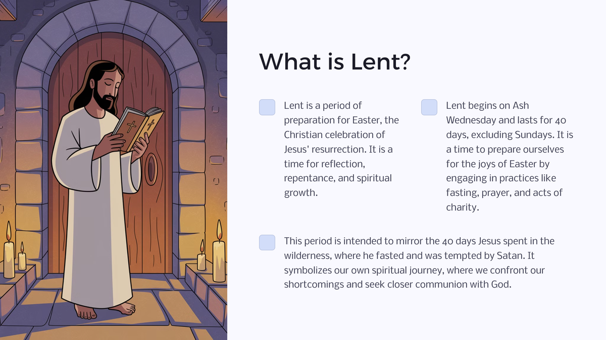 Lent Unit - Lesson 1| gofindgod.com