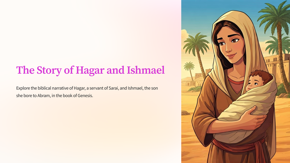 Genesis 16 - The Story of Hagar and Ishmael| gofindgod.com