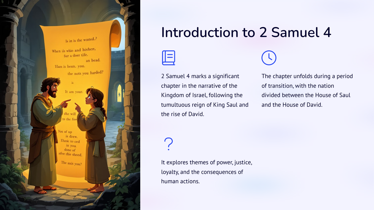 The Death of Ish-Bosheth: A Lesson from 2 Samuel 4| gofindgod.com