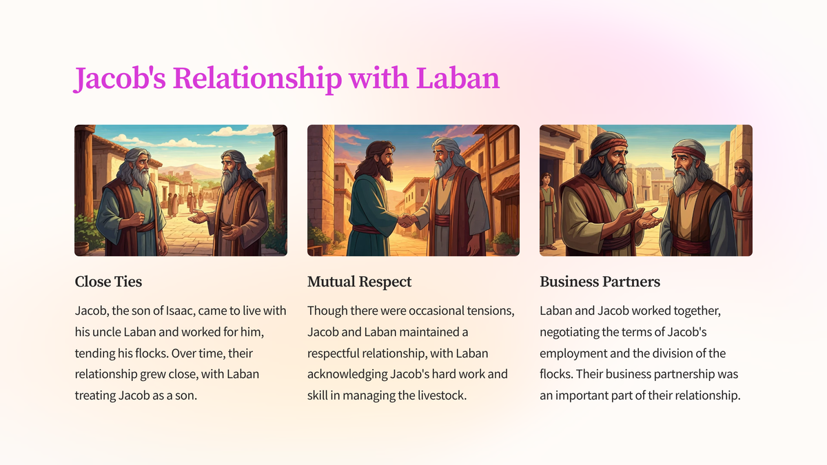 The Story of Jacob and Laban: Genesis 31| gofindgod.com