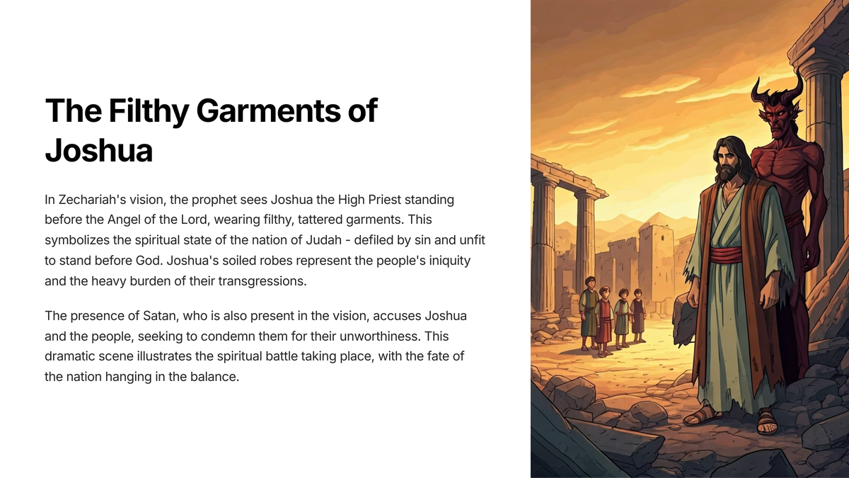 Zechariah 3 - A Vision of Redemption| gofindgod.com