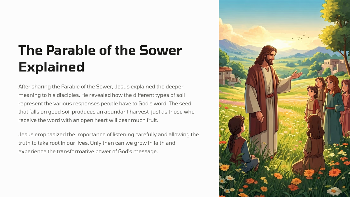 Luke 8:1-21 - The Parable of the Sower| gofindgod.com